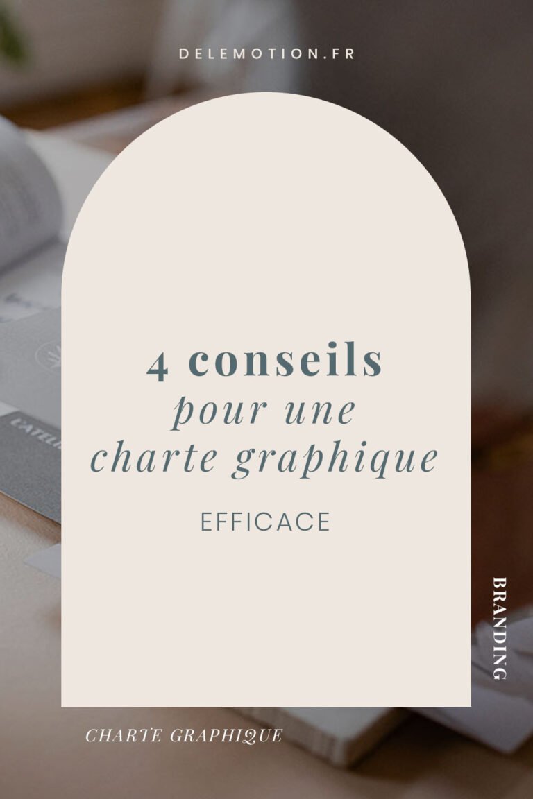 4 conseils pour concevoir une charte graphique efficace